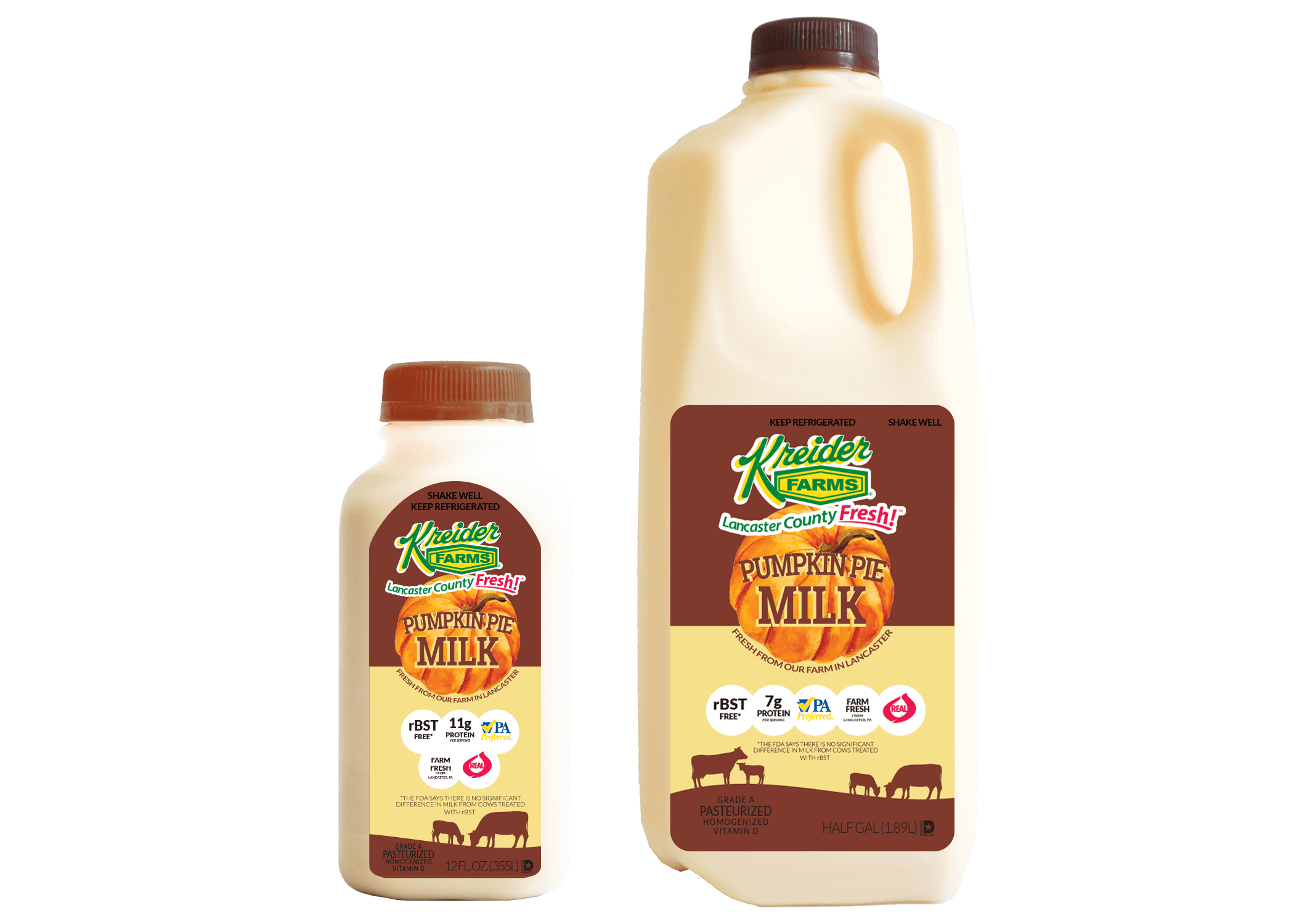 PUMPKIN PIE MILK - Kreider Farms