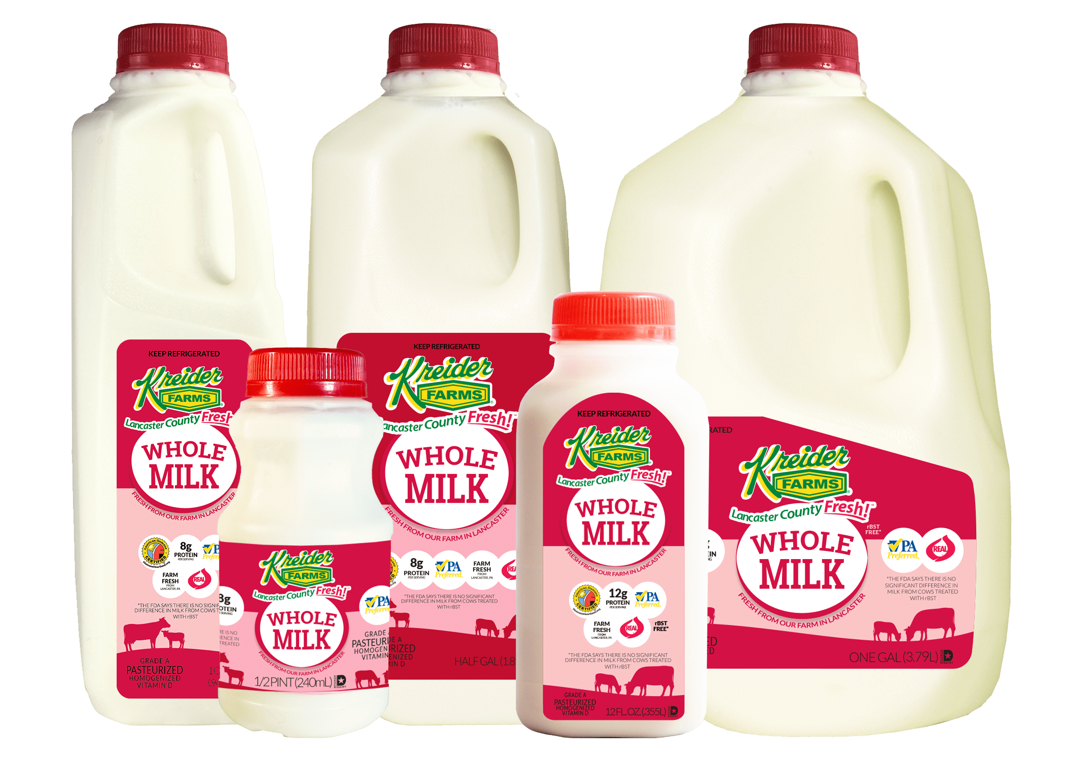 WHOLE MILK - Kreider Farms
