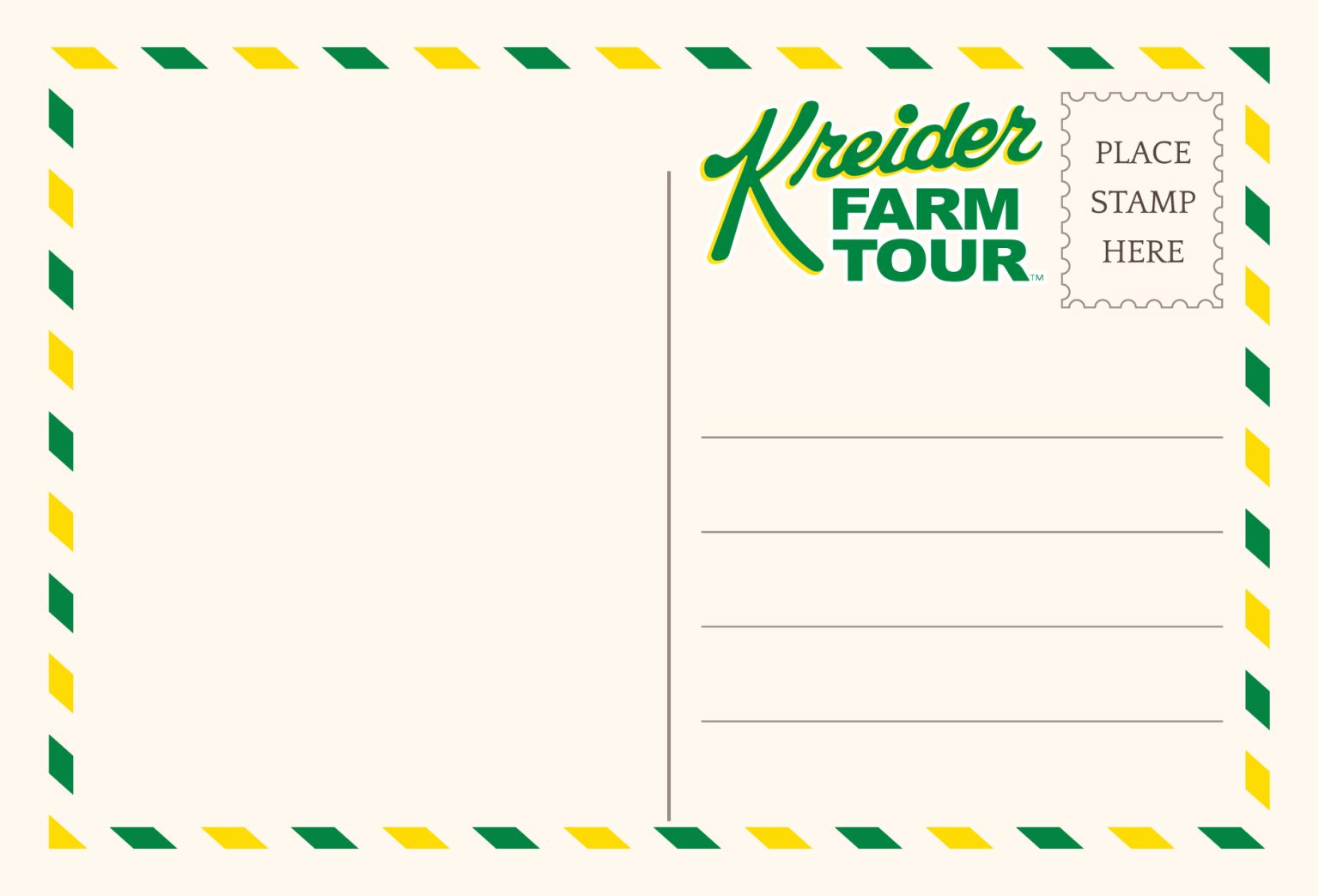 KF Postcard - Cow - Kreider Farms